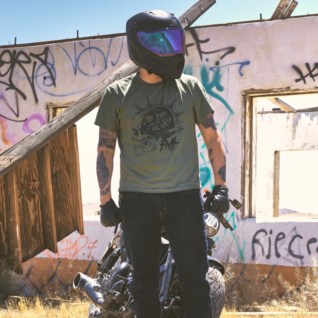 Alternative Punk Rock Motorcycle Create T-shirt Fashion for the ...