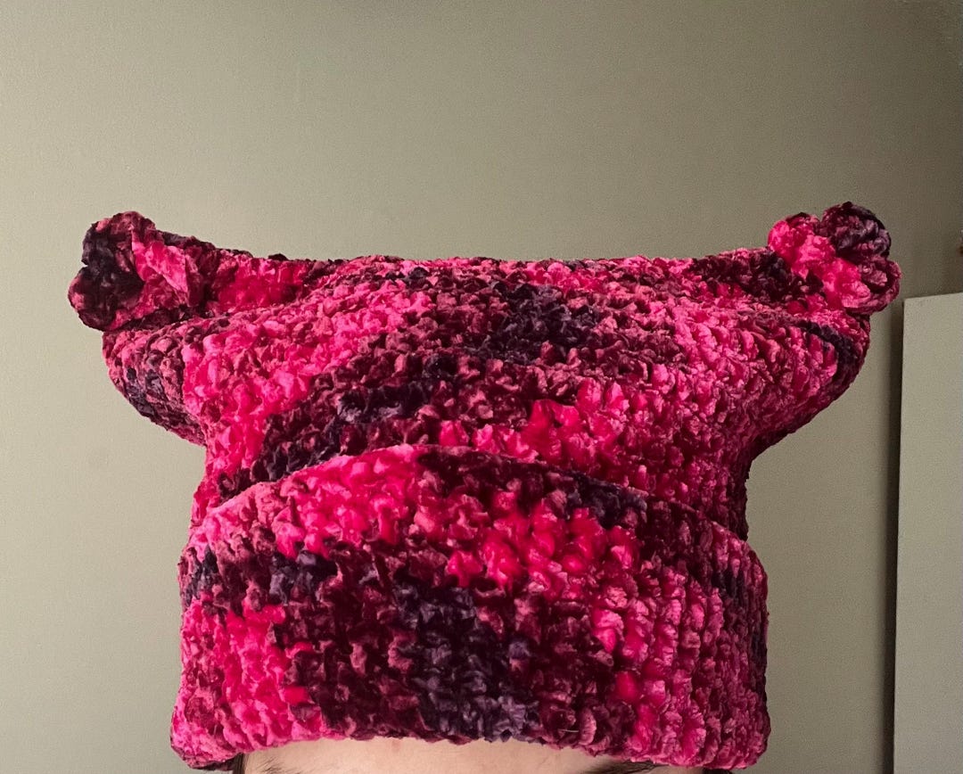Handmade Velvet Chowder Beanie - Etsy