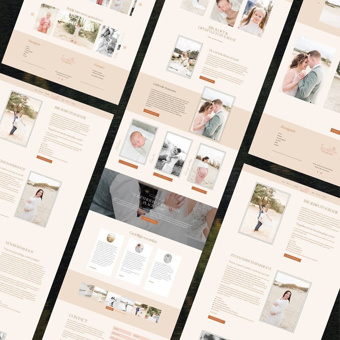 Custom Wordpress Website I Divi Showit Elementer Custom Web Design - Etsy