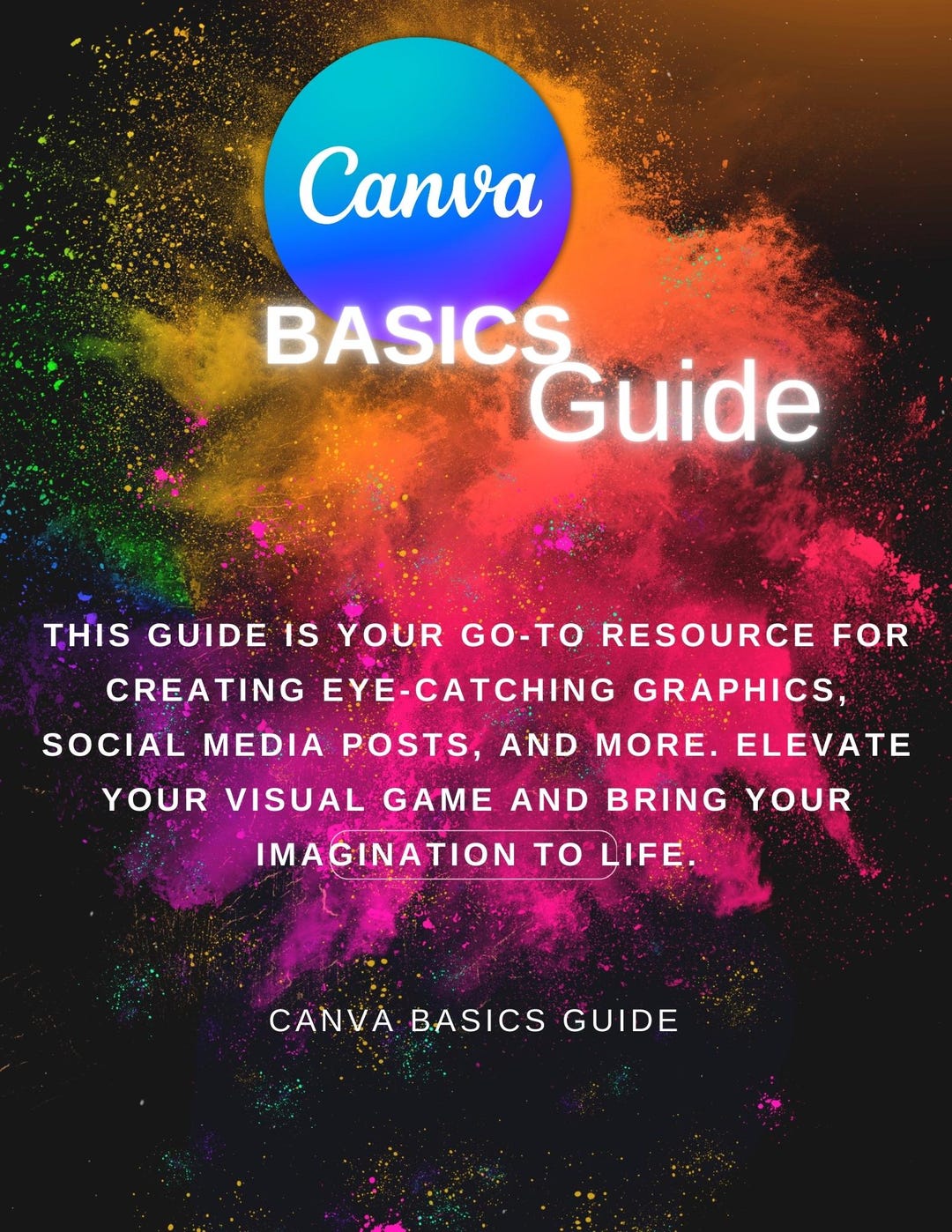 The Official Canva Basics Guide - A Step by Step Guide - Etsy