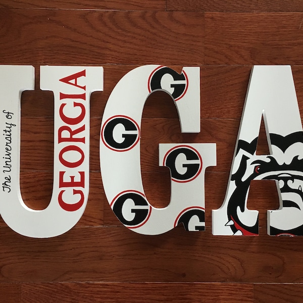 Personalized Georgia Bulldogs Sign - Etsy