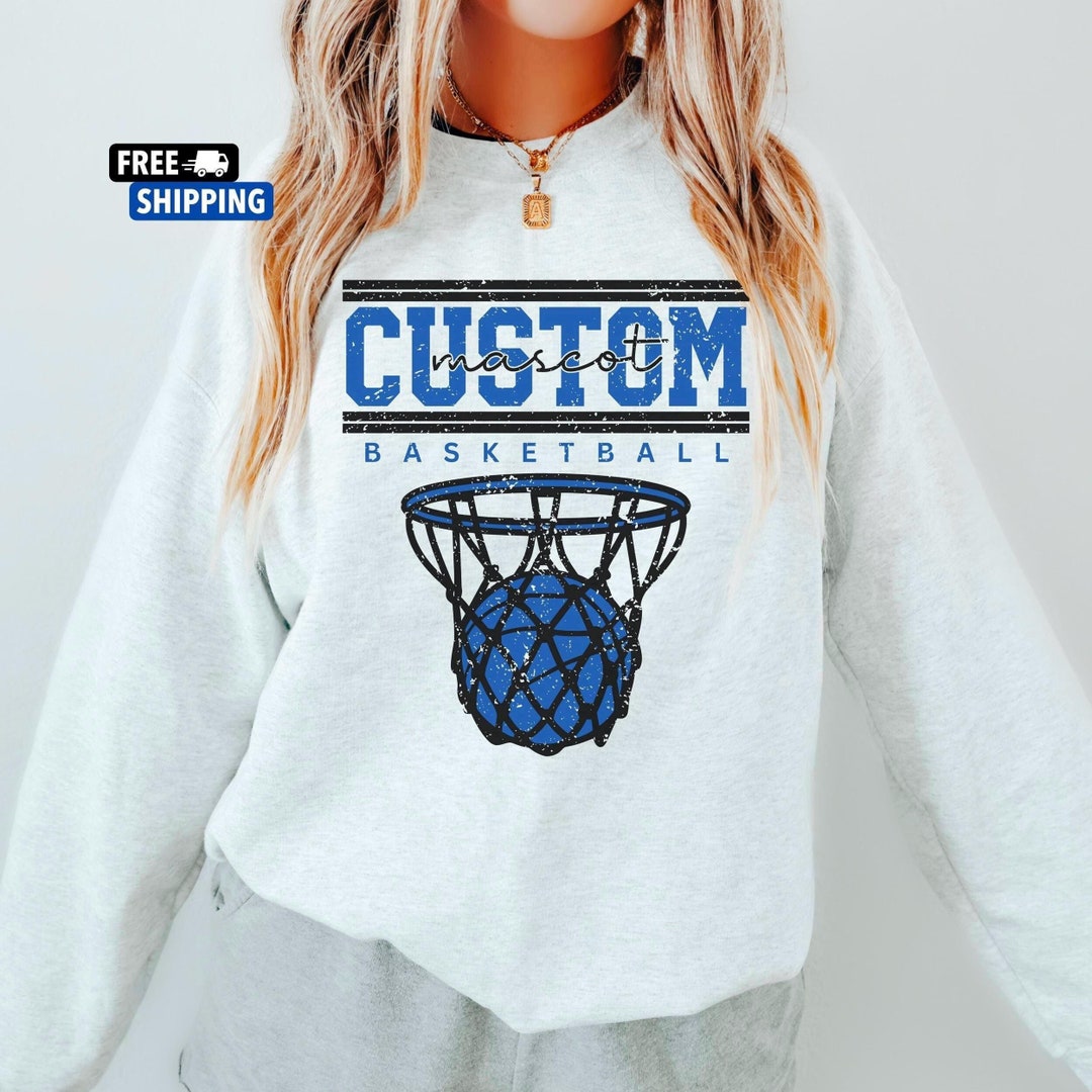 Custom Basketball Sweatshirt for Basketball Mom, Basketball Mom ...
