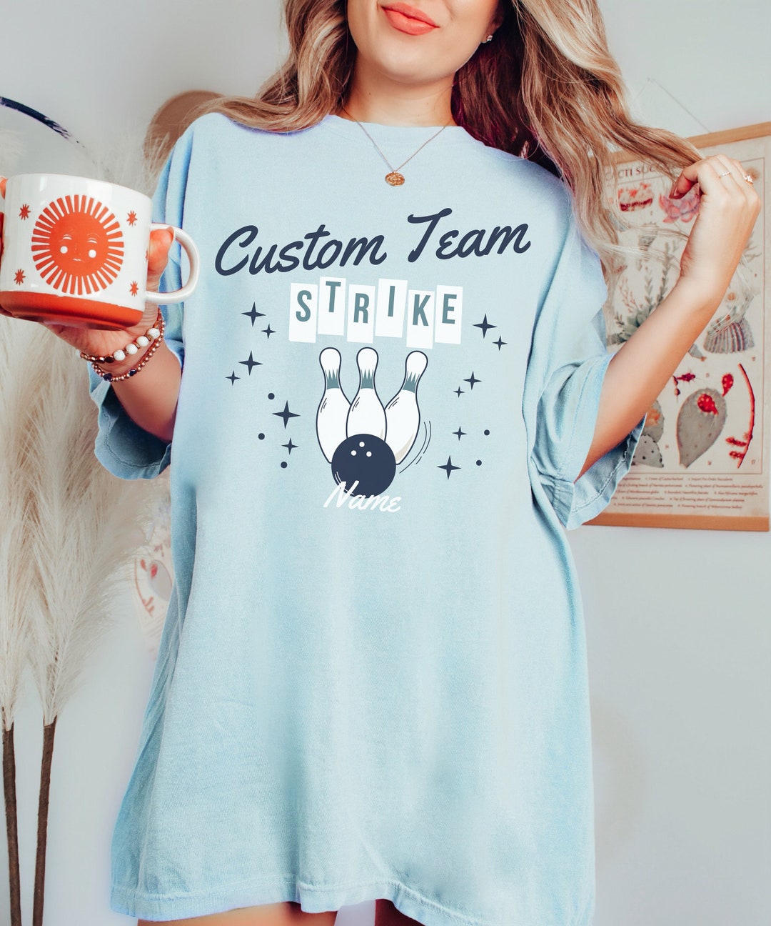 Custom Retro Bowling Team Shirt With Personalized Name, Personalized ...