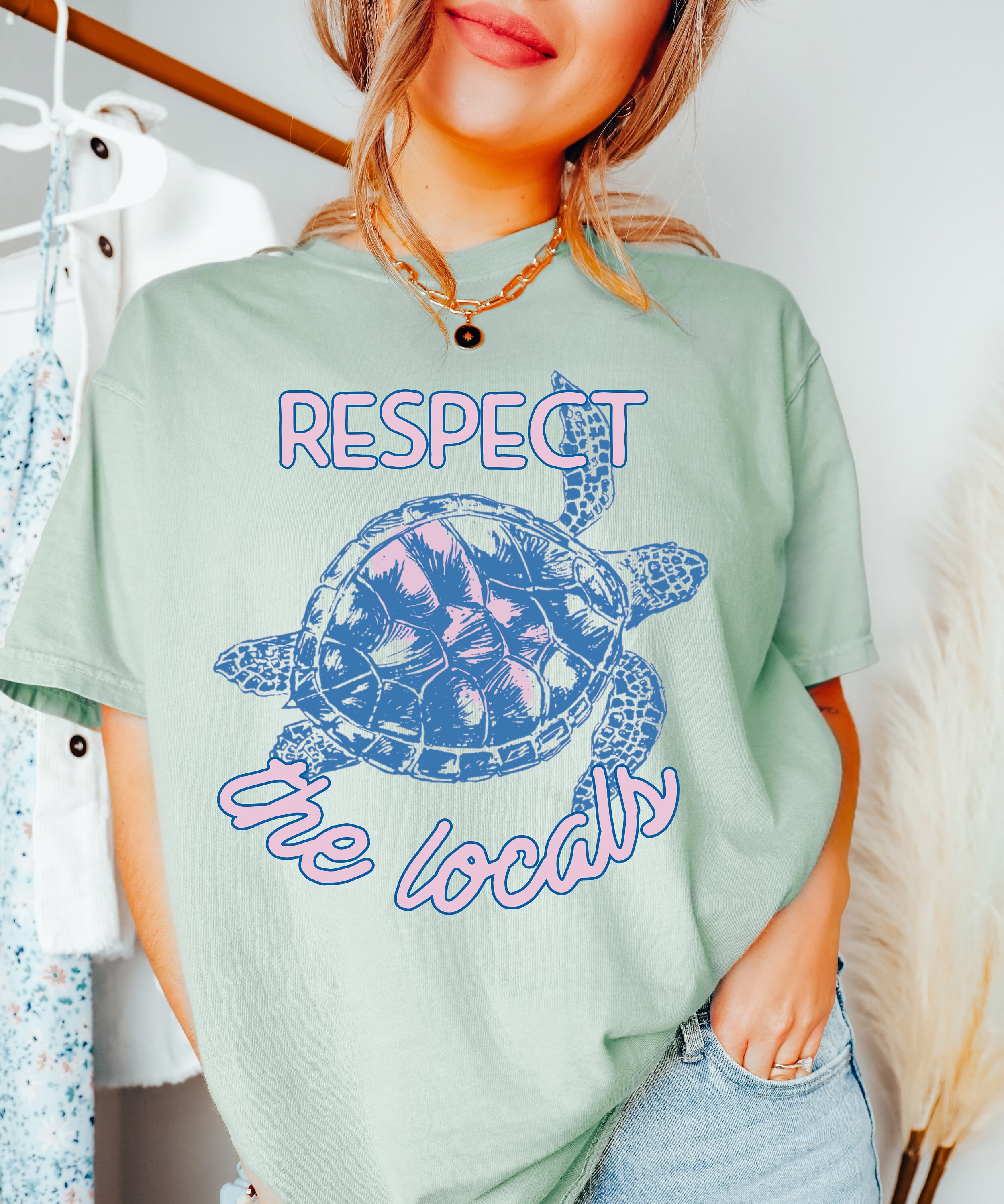 Sea Turtle Shirt Popular Sea Turtle Shirt Ocean Animal Shirt Respect ...