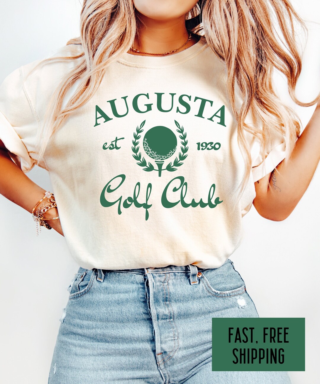 Augusta Shirt, Masters Golf Tournament Graphic Tee, Augusta Vintage ...