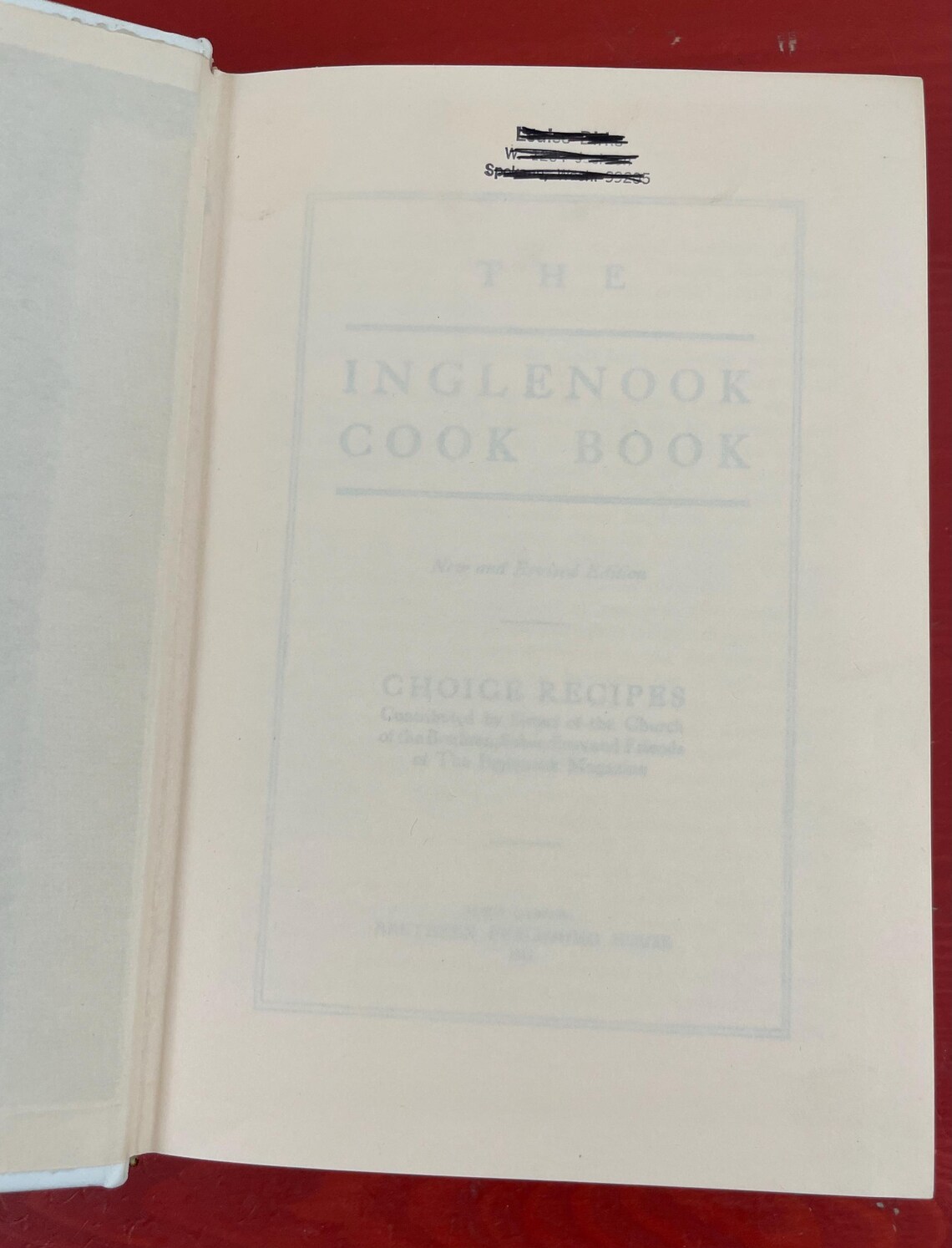 1970s Inglenook Cook Book, First Reprinting 1970, Hardcover, the ...