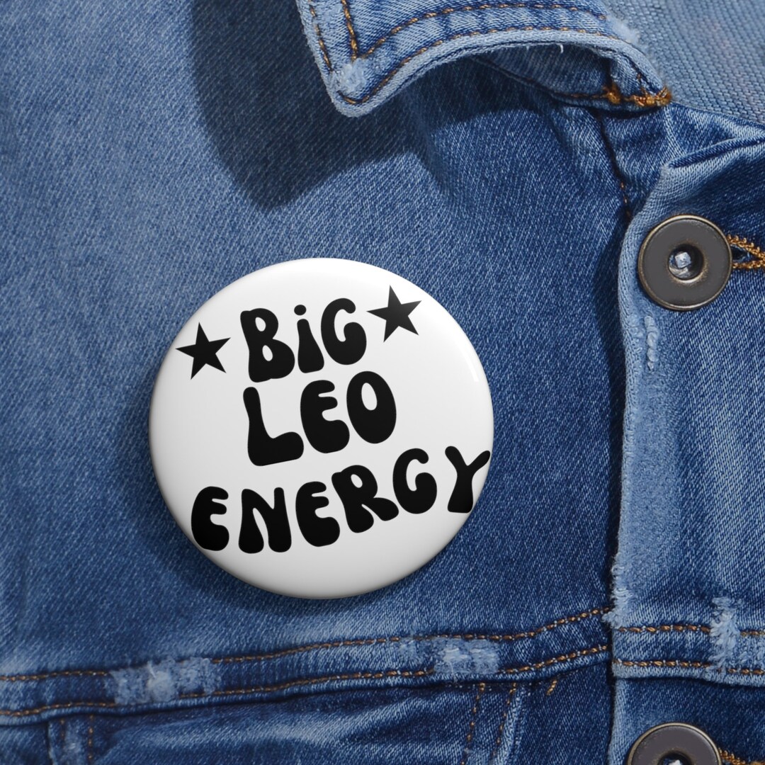 Zodiac Pin, Leo Sign, Birthday Gift, Zodiac Gift, Pin Button Badges, - Etsy