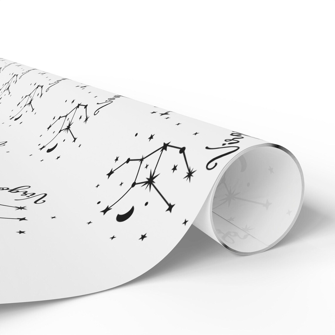 Astrology Wrapping Paper, Zodiac Wrapping Paper, Birthday Wrapping ...