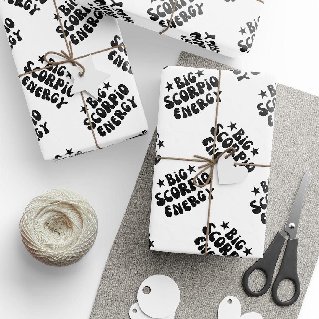 Astrology Wrapping Paper, Zodiac Wrapping Paper, Birthday Wrapping ...