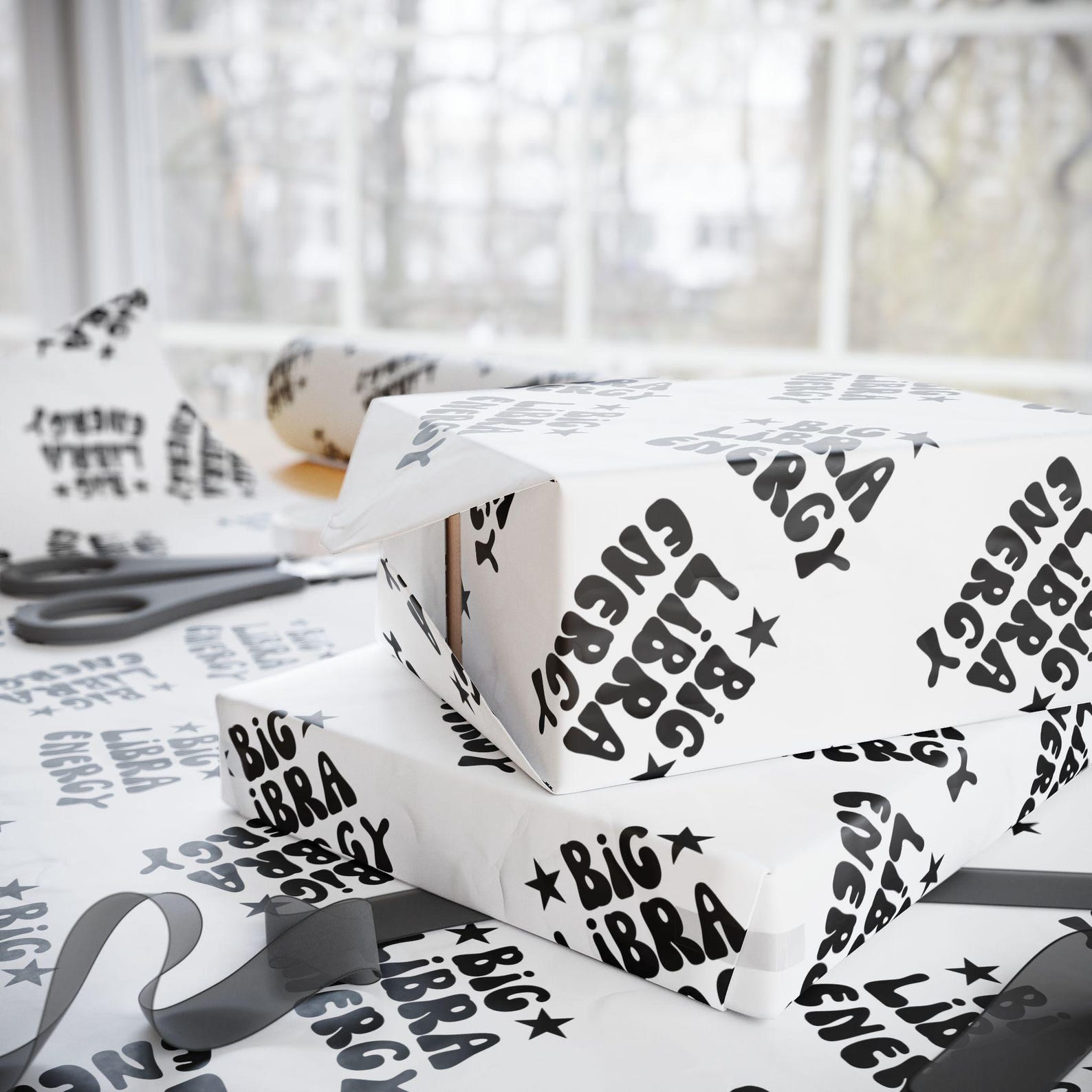 Astrology Wrapping Paper, Zodiac Wrapping Paper, Birthday Wrapping ...