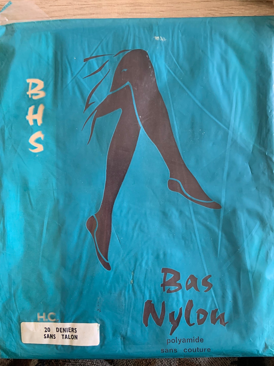 Bhs H C Vintage Veil Nylon Stockings Size 2 Etsy