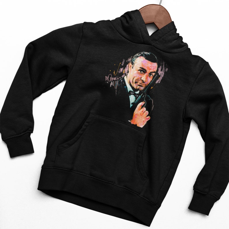 Sean Connery Iconic Spy Movie Bond Graphic Tee, Classic Spy Merch ...