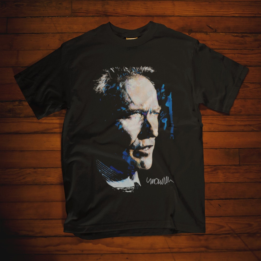 Movie Star Clint Eastwood T-shirt, Western Legend Apparel, Vintage ...