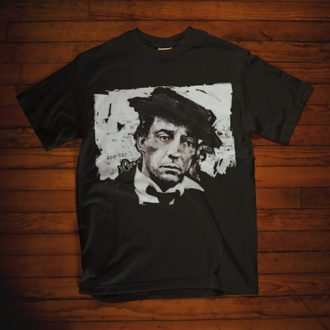 Classic Movie Star Buster Keaton T-shirt, Retro Hollywood Apparel for ...