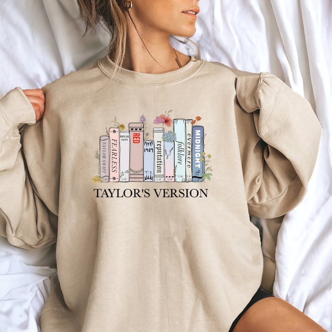 Swiftie Jumper Swiftie Merch Taylors Version Cute Jumper Music Books ...