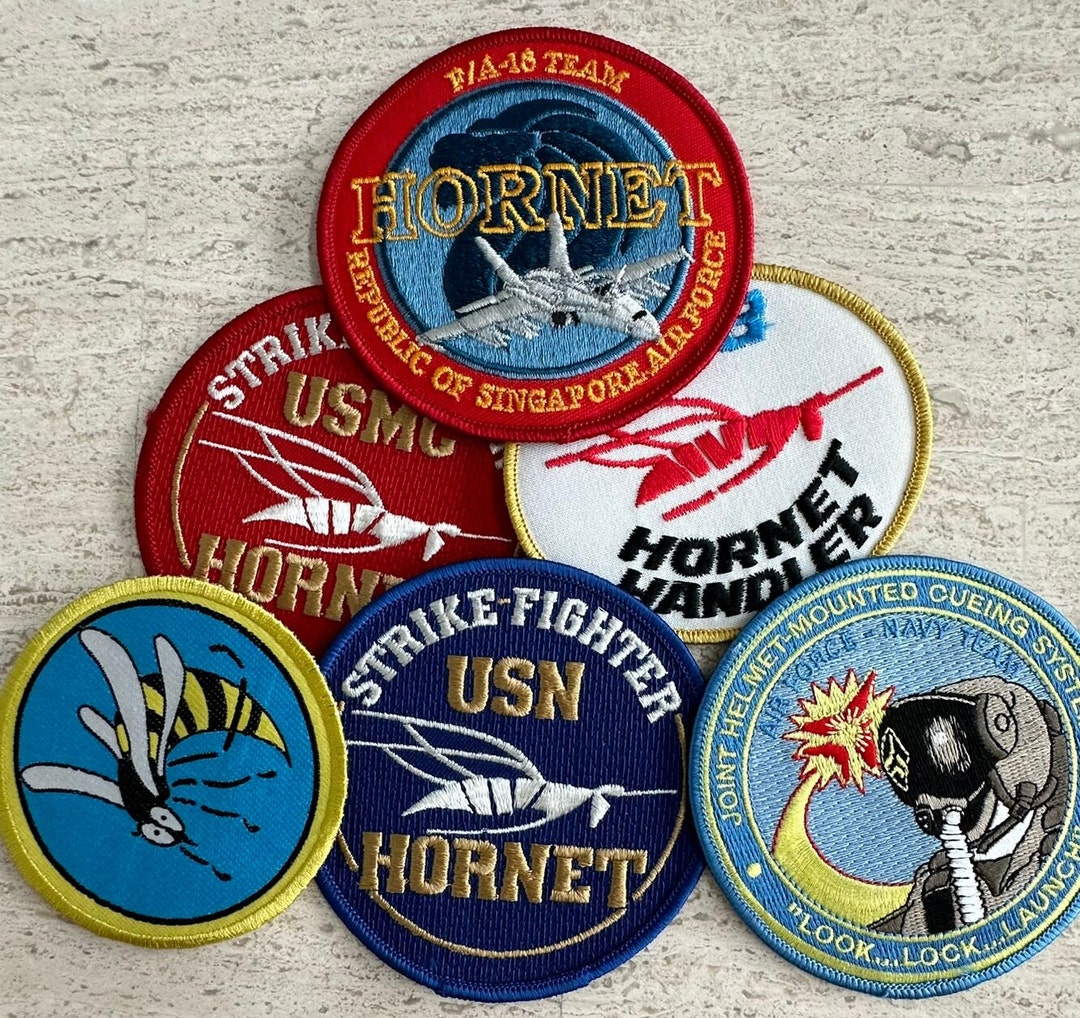 Authentic Vintage Navy Patches (NEW)- Hornet, F/A-18 Team, - Etsy