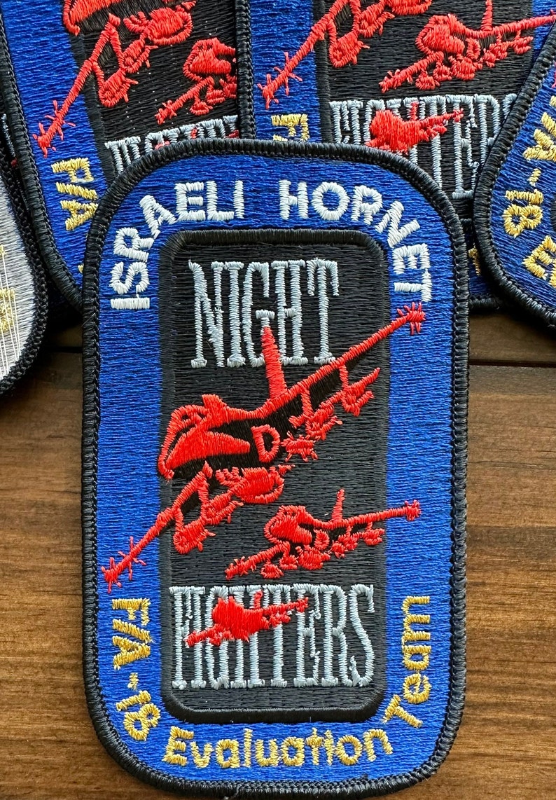 Vintage F/A-18 Hornet - Evaluation Team- Authentic Vintage Patch - Etsy