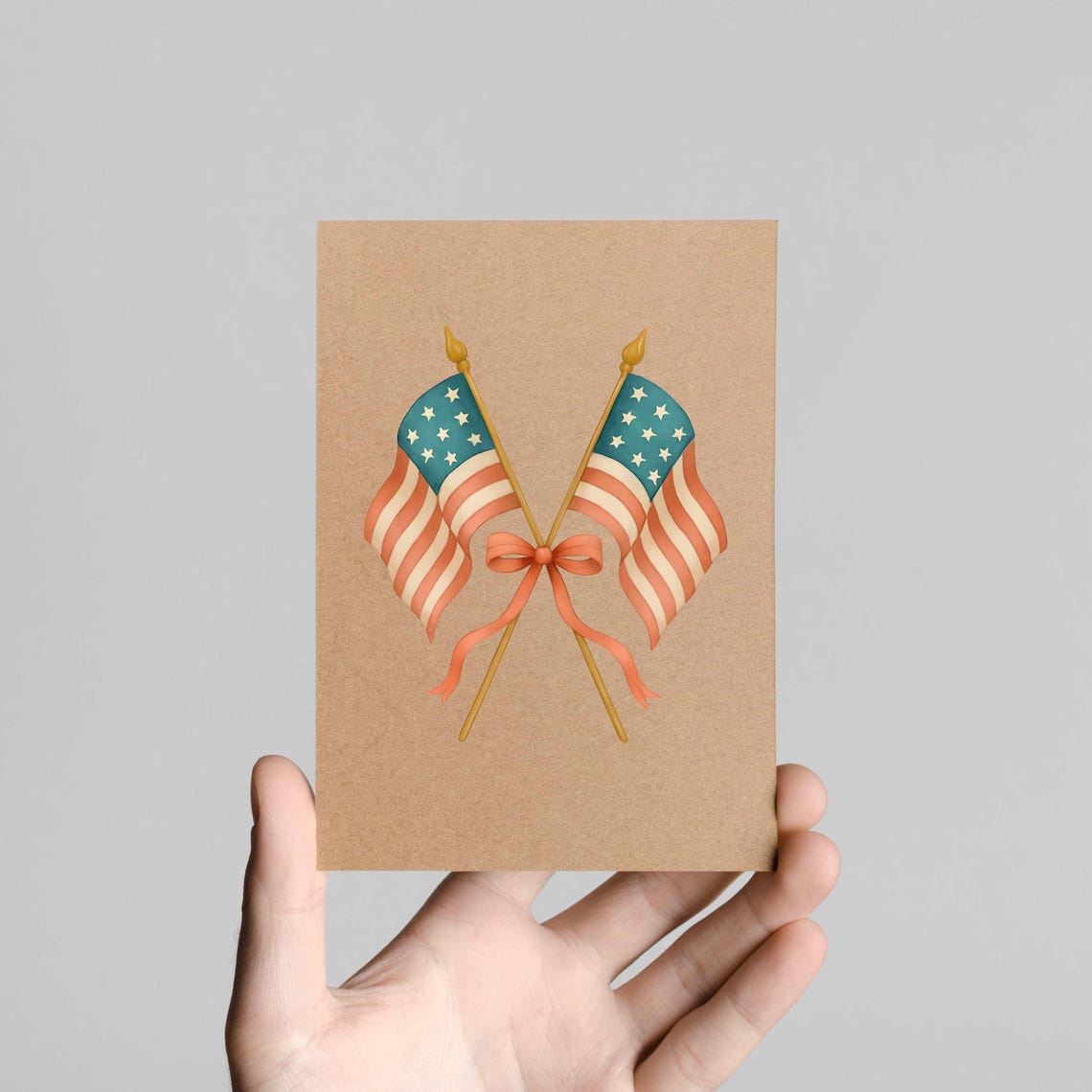 Preppy American Flags PNG, Coquette Watercolor Preppy Flag, Preppy ...