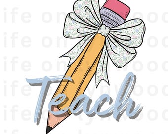 Coquette Teach PNG, Bow Teacher Png, Bows Teach PNG, Varsity Teach Png ...