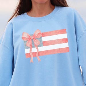 Preppy American Flag PNG, Preppy Bow Flag, Preppy Patriotic Clip Art ...