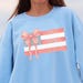 Preppy American Flag PNG, Preppy Bow Flag, Preppy Patriotic Clip Art ...