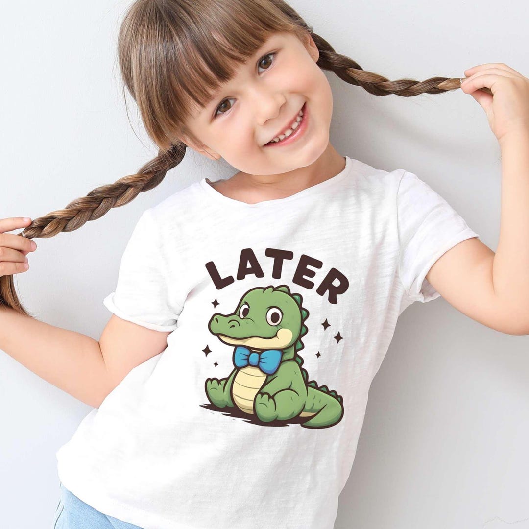 Later Gator Png, Funny Alligator Png, Sarcastic Saying Png, Later ...