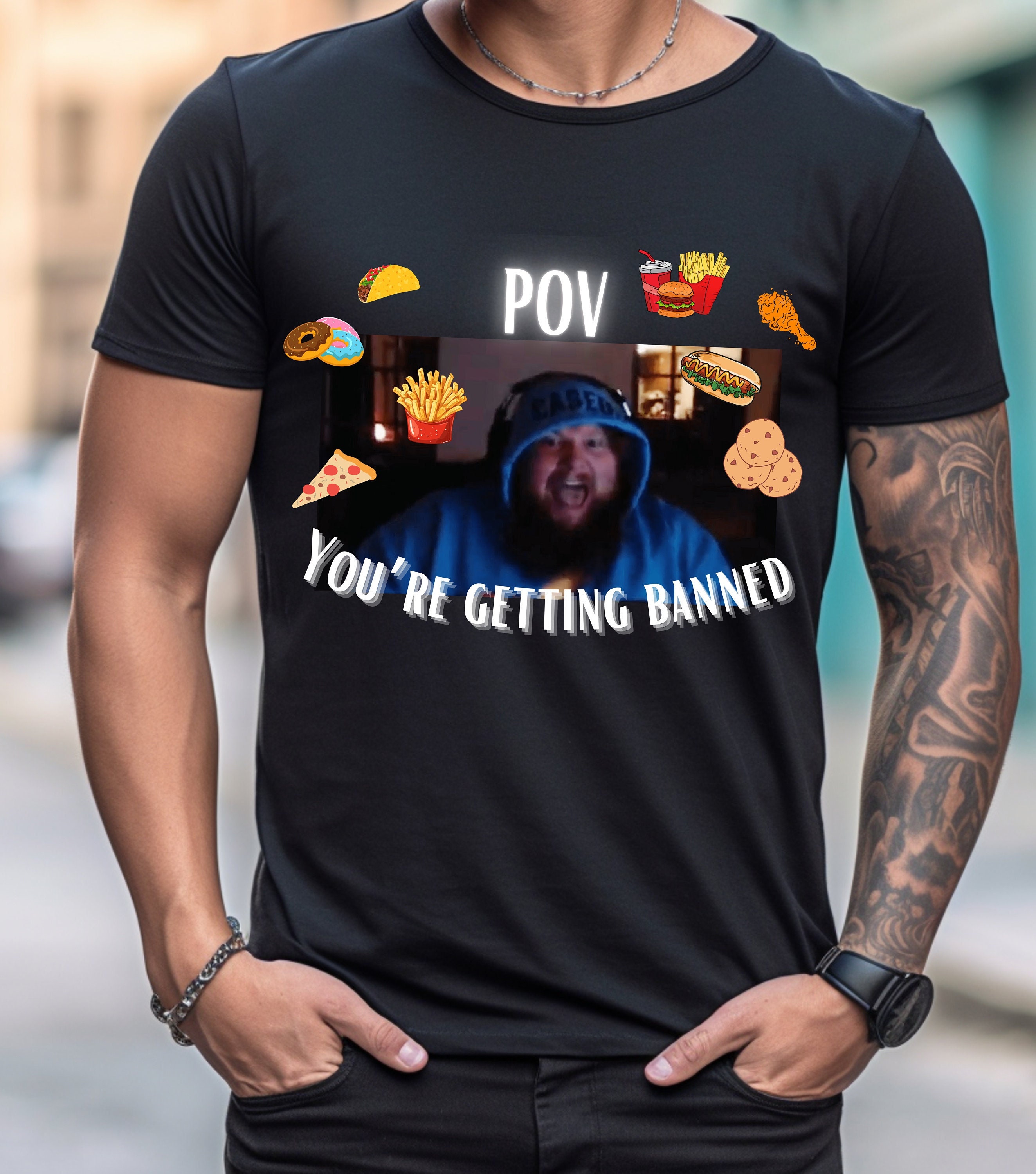 Caseoh_ You're Getting Banned POV Meme Tshirt - Etsy Caseoh_ You're Getting Banned POV Meme Tshirt - Etsy
