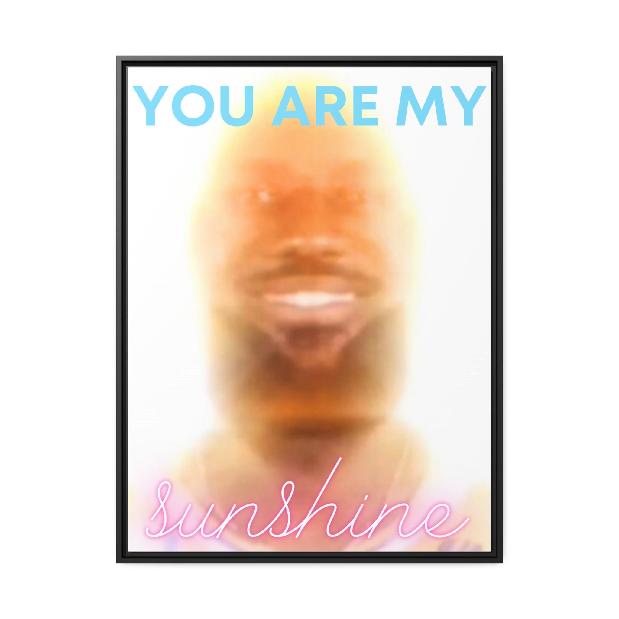 You Are My Sunshine Lebonbon James Funny Meme Canvas, Lebron James ...