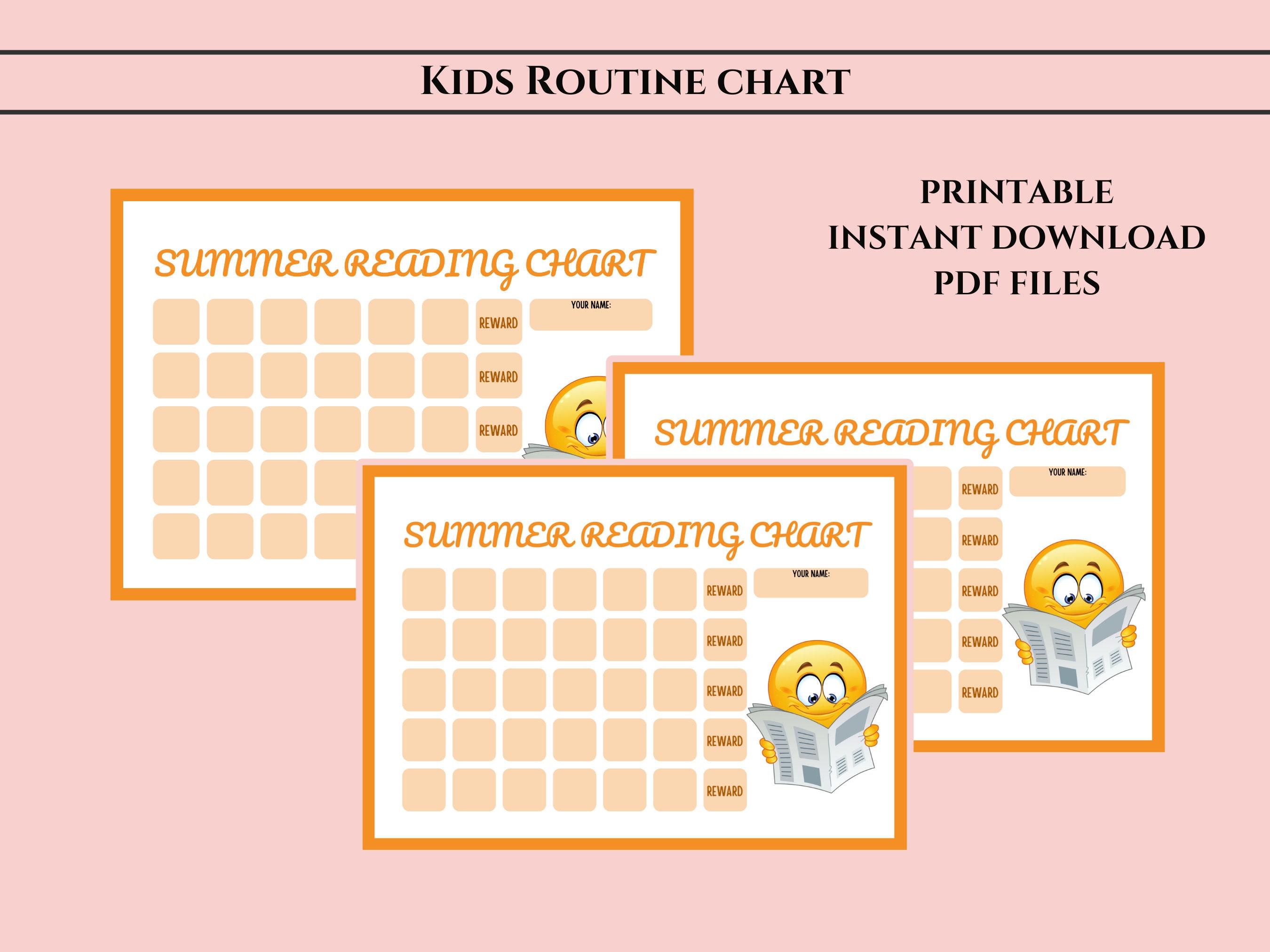 Daily Routine Chart for Kids, Toddler Routine Chart, Home School ...