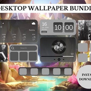 Desktop Wallpaper|fantasy Cave Wallpaper| Wallpaper Bundle | Digital ...