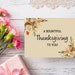 Printable Thank You Greetings Card, Card of Appreciation, Gratitude ...