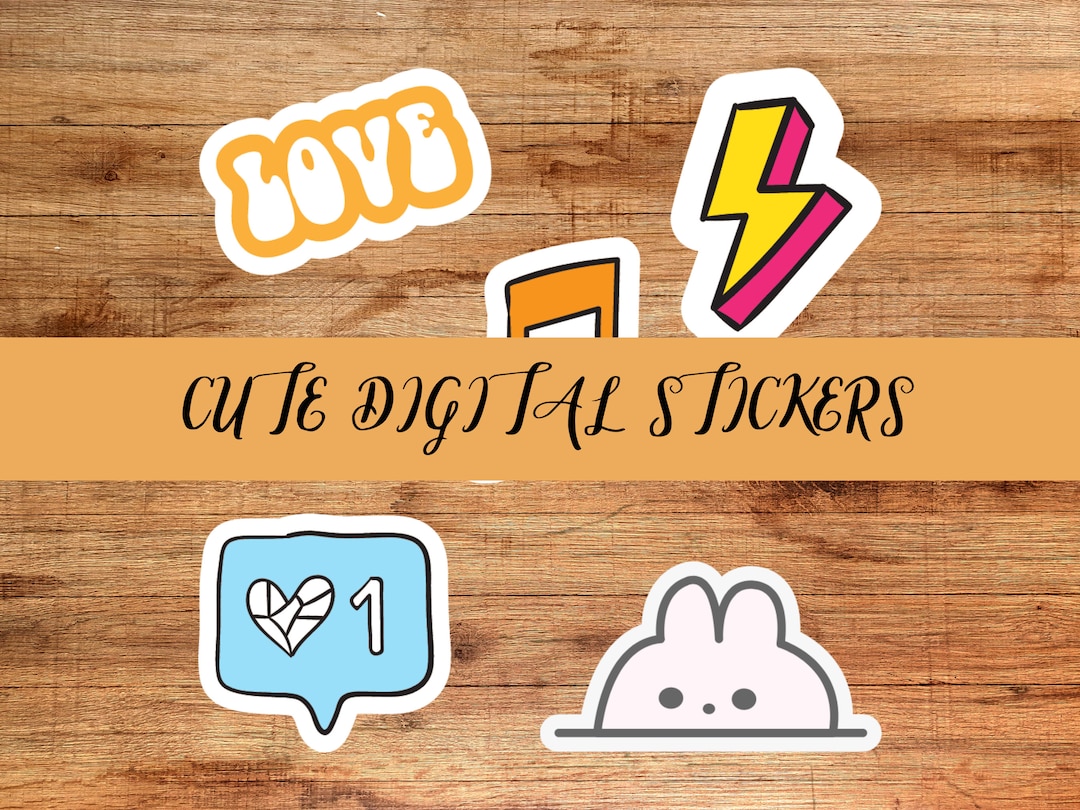 Digital Stickers, Planner Stickers, Goodnotes Stickers, Stickers for ...