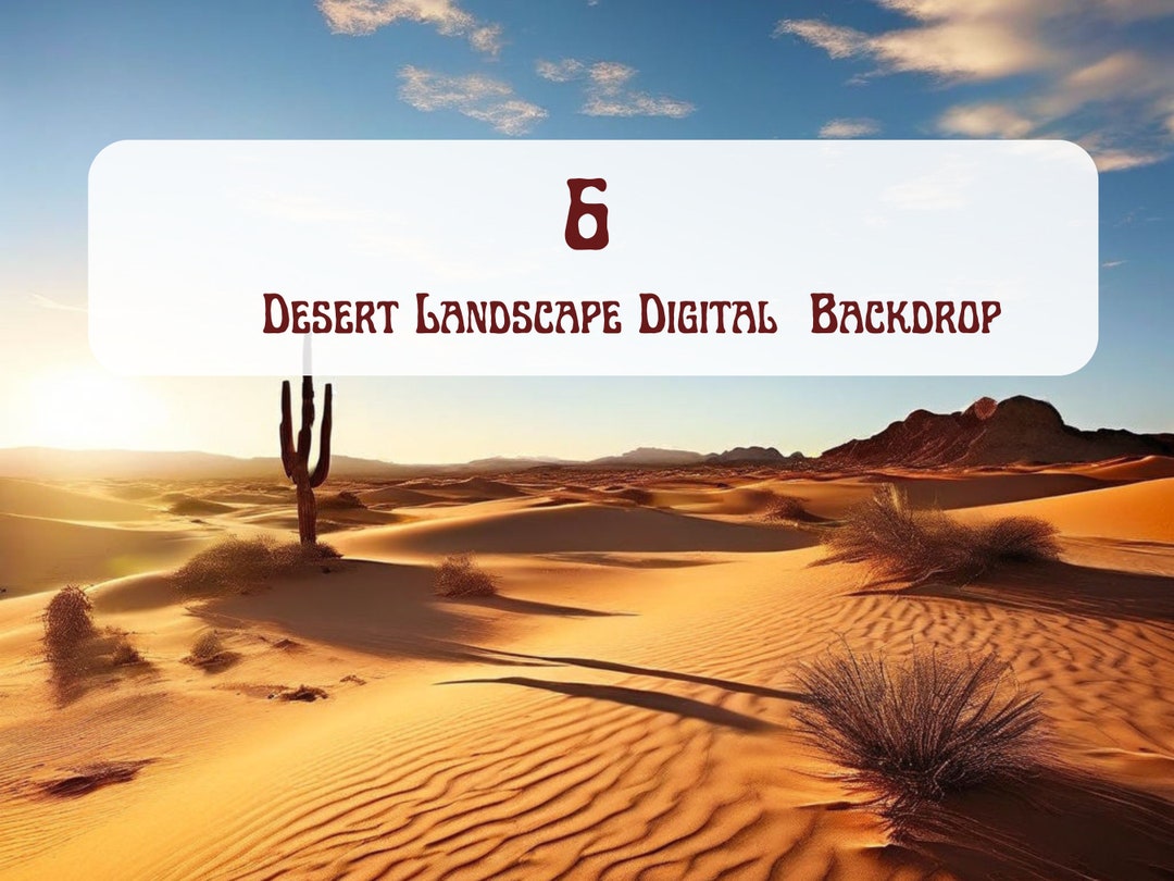 Desert Landscape Background, Studio Background ,photography, Digital ...