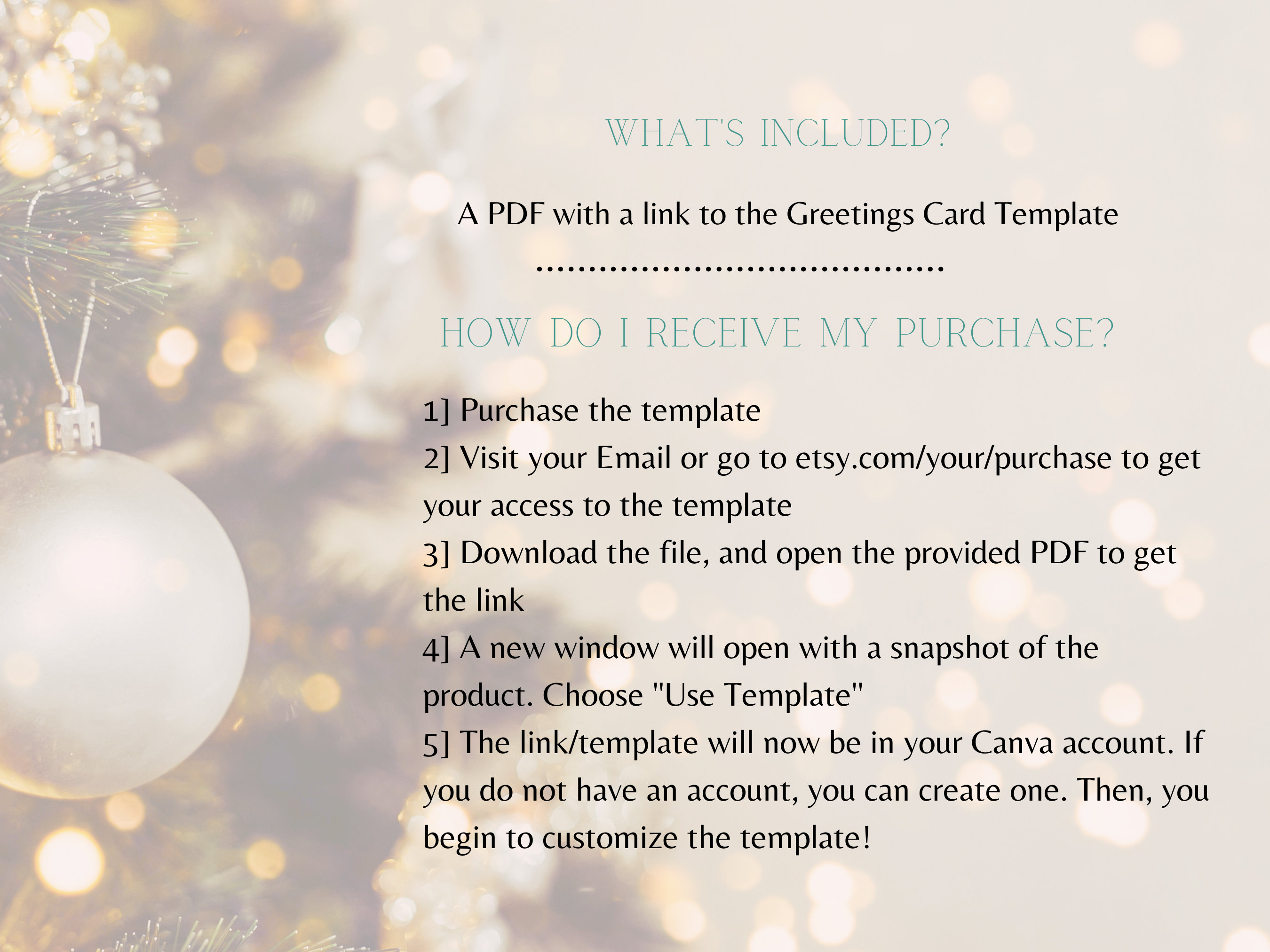 Editable Greetings Card, Printable Thanks You Card, Digital Greeting ...