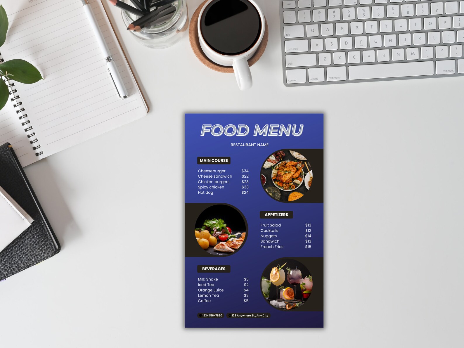 Editable Food Menu, Restaurant Menu, Editable Template, Cuisine ...