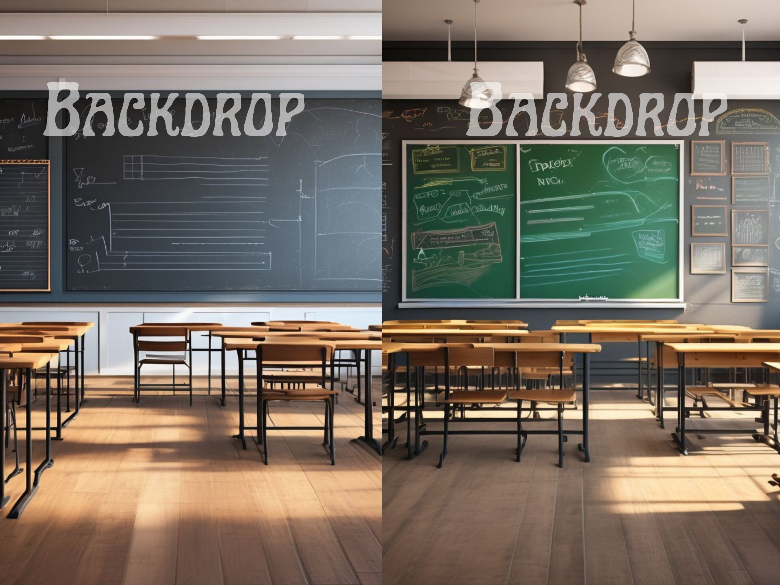 Classroom Digital Background, Studio Background ,photography, Digital ...