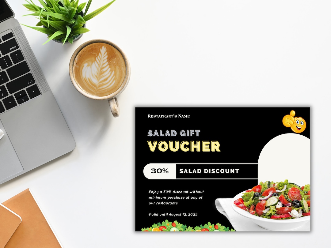 Editable Gift Certificate Loyalty Card, Restaurant Loyalty Programs ...