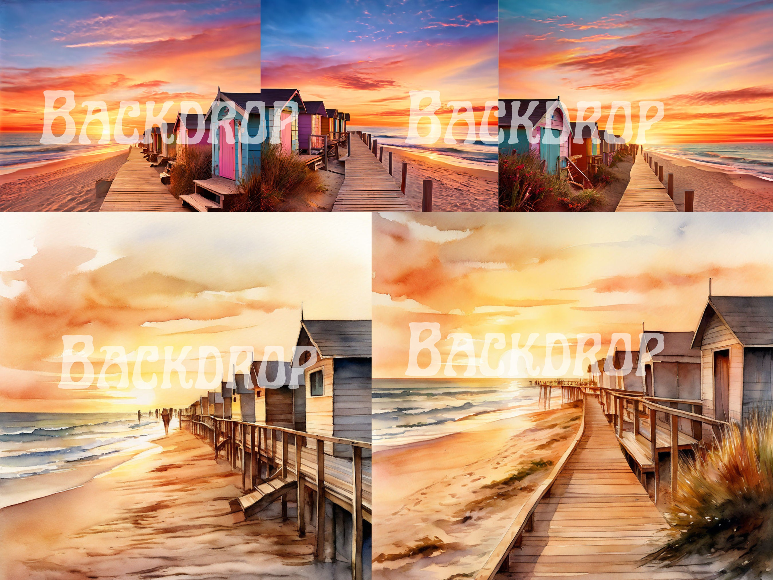 Tranquil Beach Background, Studio Background ,photography, Digital ...