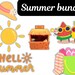 Digital Clipart, Summer Clipart, Summer Png, Clipart Bundle, High ...