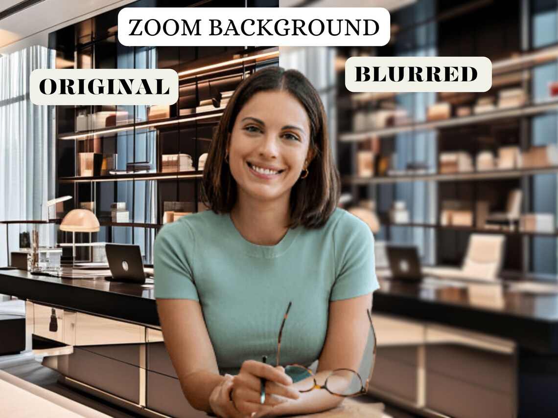 Virtual Background Zoom Background Home Office Background Living Room ...