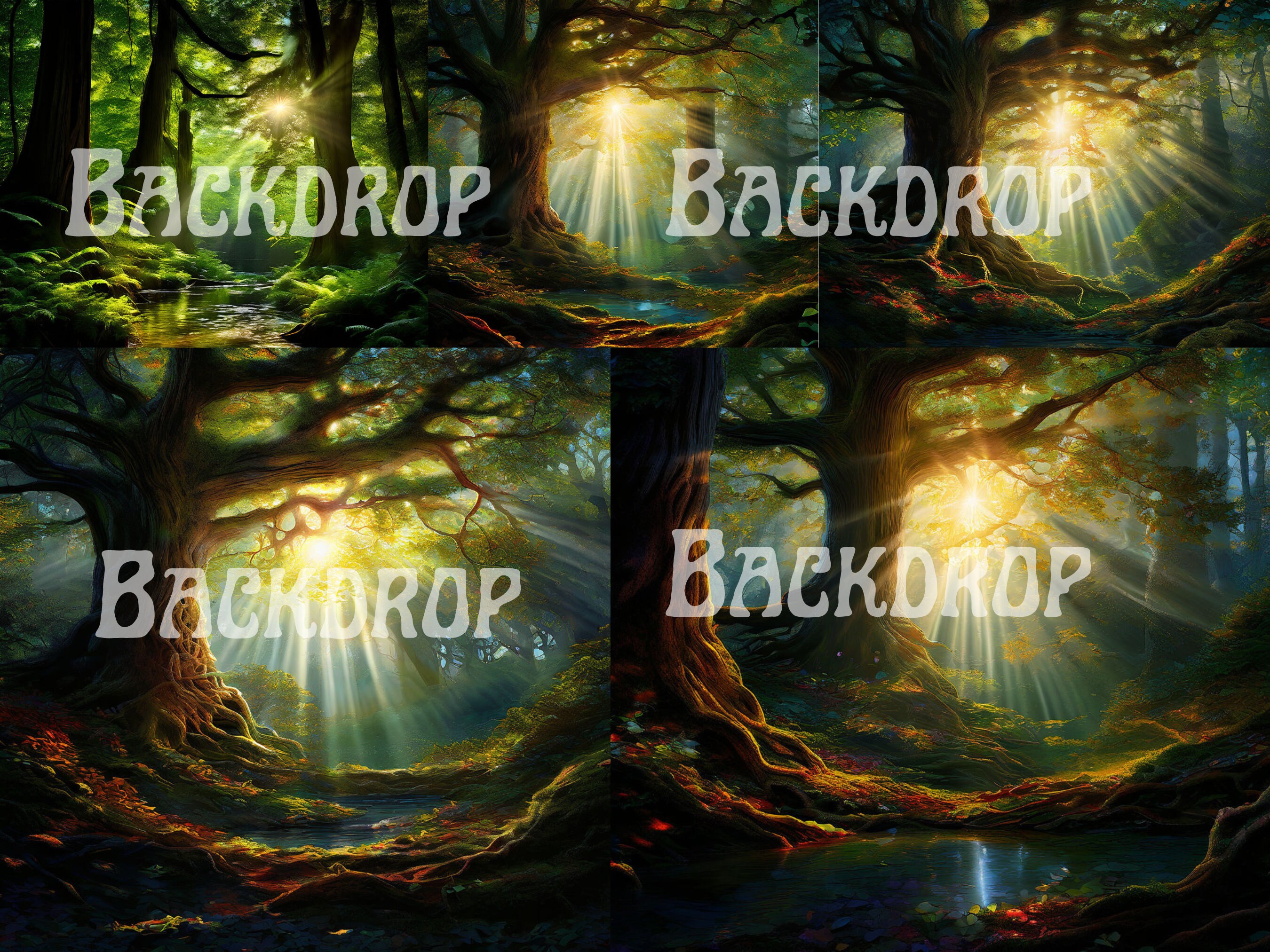 Enchanted Forest Background, Studio Background ,photography, Digital ...