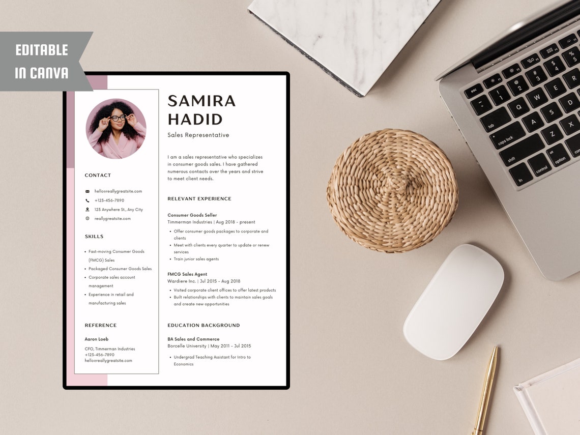 Resume Template Word, Professional Resume Template, Professional Resume ...