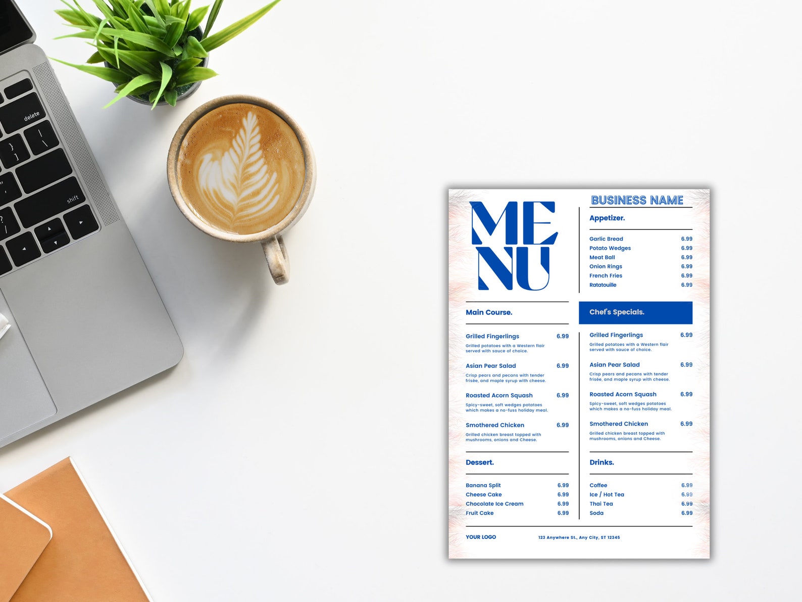 Editable Food Menu, Restaurant Menu, Editable Template, Cuisine ...