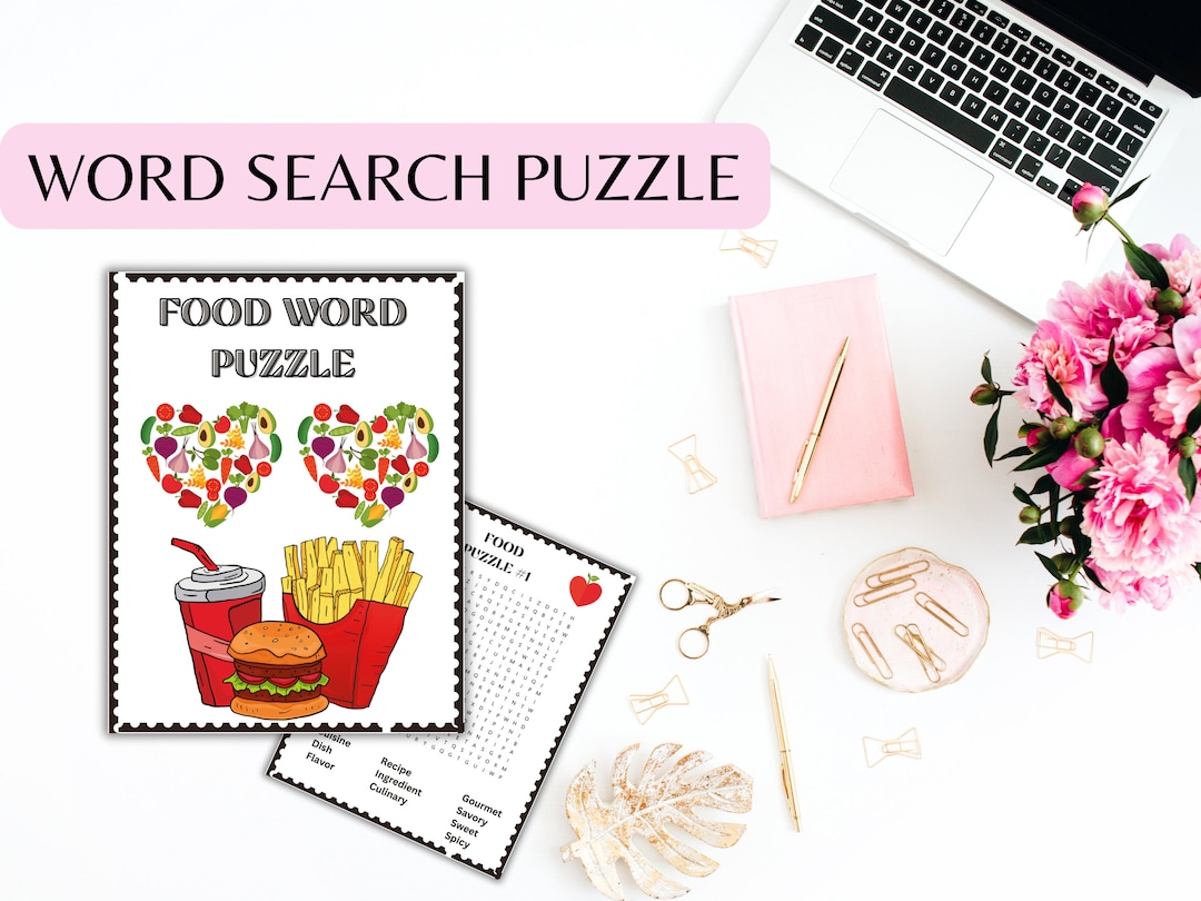 Word Puzzle Bundle | Activity Book for Kids and Adults | Word Search ...