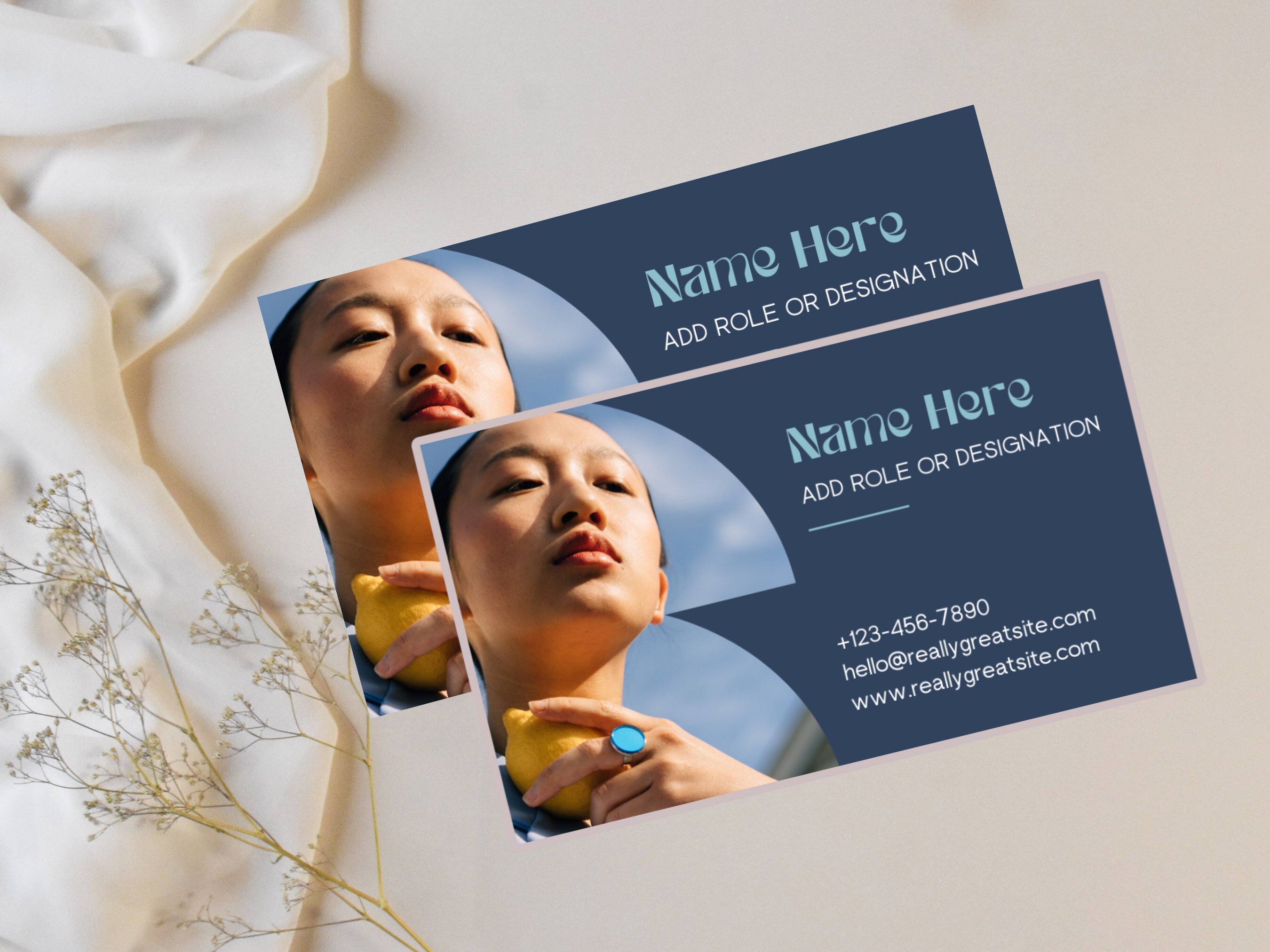 Editable Business Card Canva Template, Editable DIY Business Card, Card ...