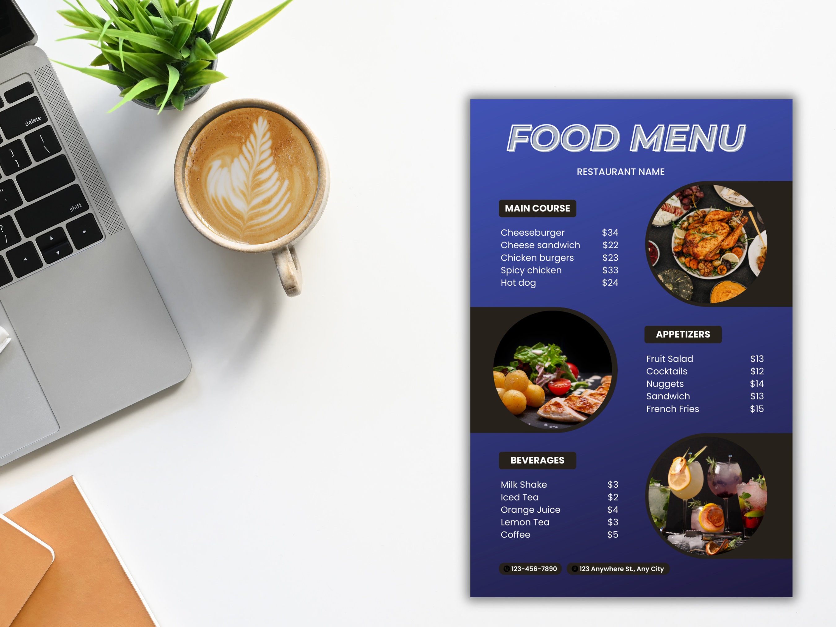 Editable Food Menu, Restaurant Menu, Editable Template, Cuisine ...