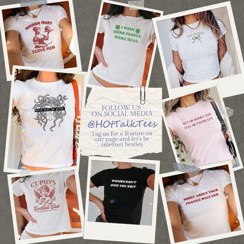 Hot Girls Hate Fascism Y2K Baby Tee Pro Immigration Shirt Anti Racism T ...