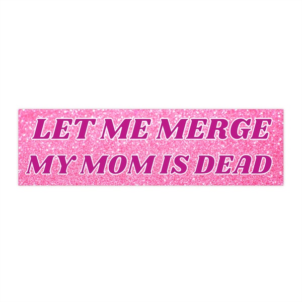 Ironic Mom Car Stickers - Etsy