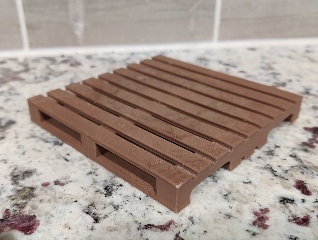 Pallet Style Coaster - 3D Printed - Etsy