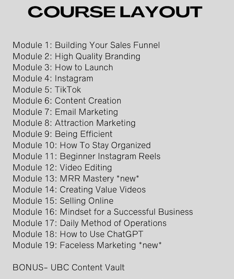 The Ultimate Branding Course, UBC Digital Marketing Course, Master ...